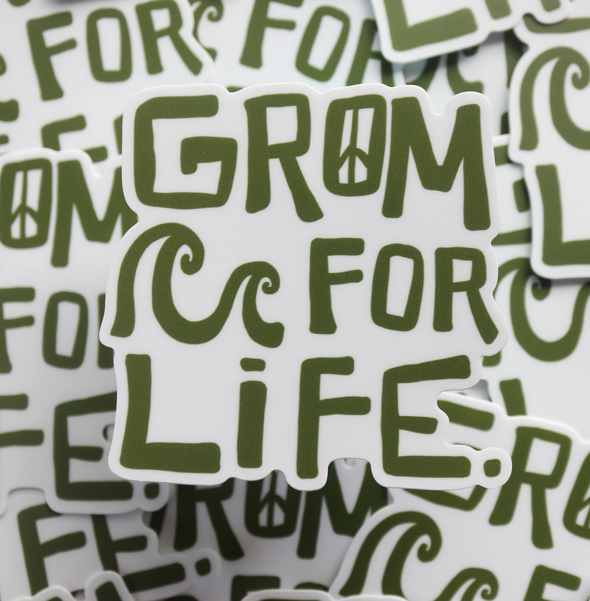 Grom For Life sticker – chelseagrenierart